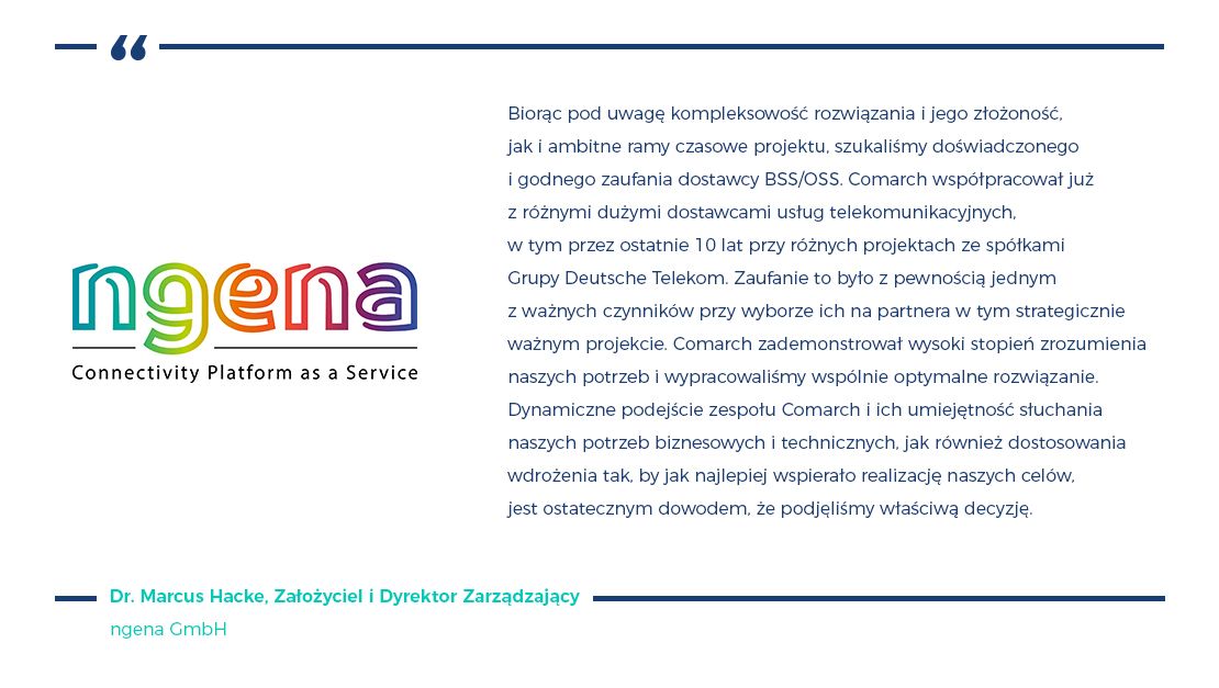 Rozwiązanie Partner Management dla telekomunikacji | Comarch